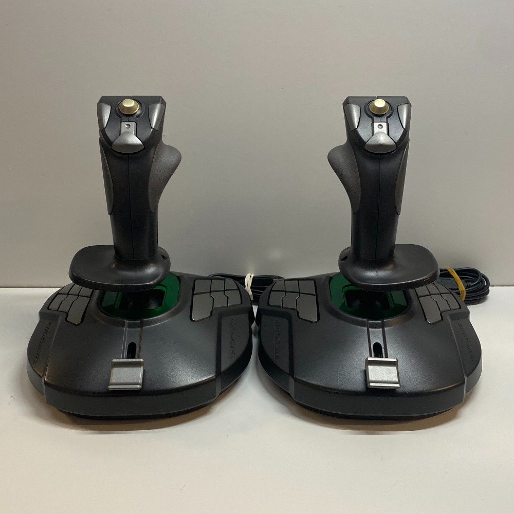 Pair of Thrustmaster T.16000M V.1 Joysticks - Own4Less